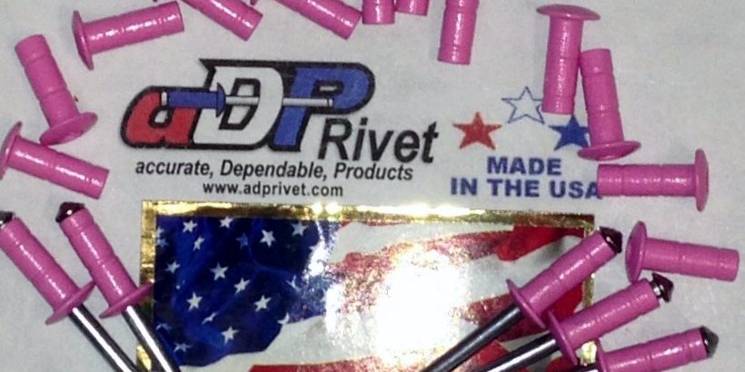 Pink Rivets That Support Breast Cancer Awareness ⋆ aDP Rivet